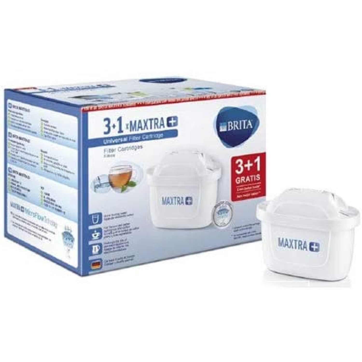 Brita Maxtra Plus 3+1 Kartuschen – sodawelt